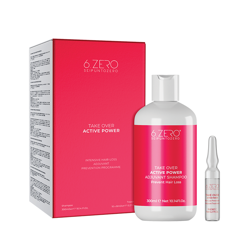 Take Over – Active Power - Hair loss prevention kit with shampoo and a ...